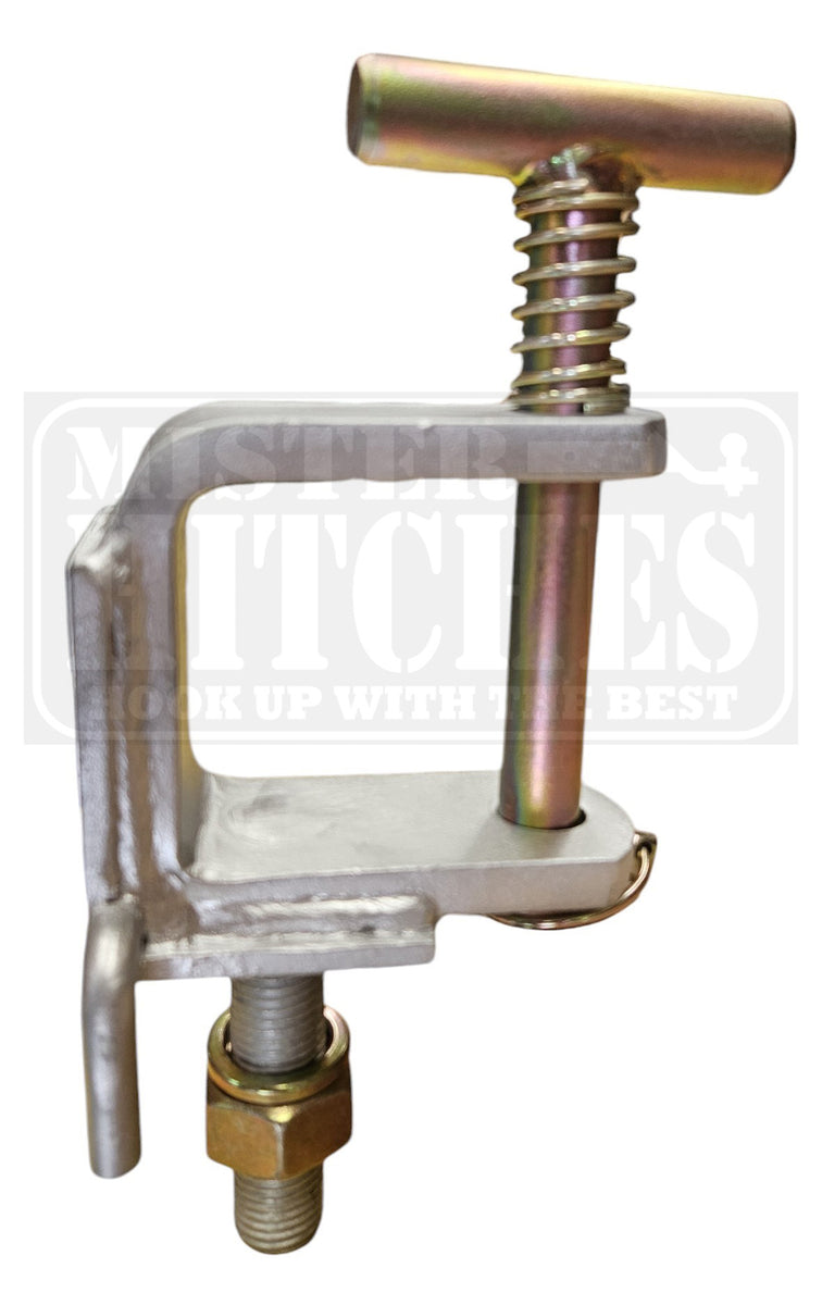 CAR BRACKET & PIN SUITS POLY BLOCK OFF ROAD COUPLING TREG STYLE ...