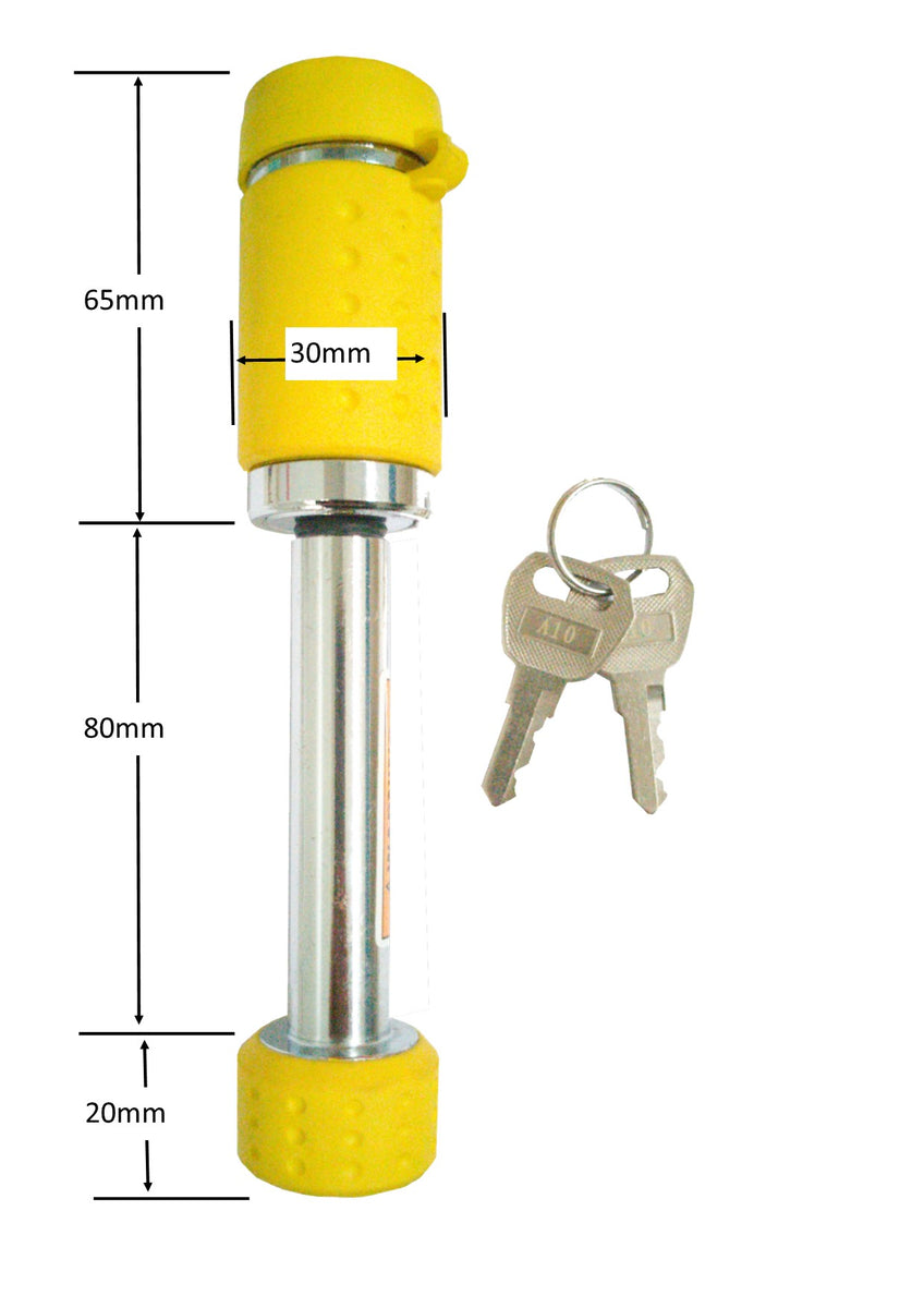 HITCH PIN LOCK - Do35 - Poly Block lock Bone Super Duty 10,000kg Doubl ...