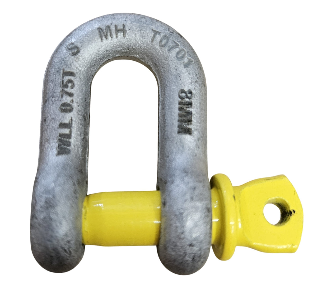 D SHACKLE STAMPED AND RATED 8MM 0.75T (BULK) – Mister Hitches