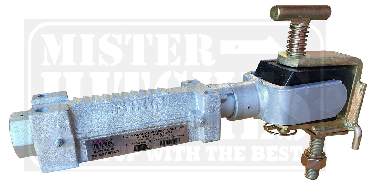 Poly Block Over-Ride OFF-ROAD 4X4 Coupling 2000kg - Bolt On (MHTCPBOR ...