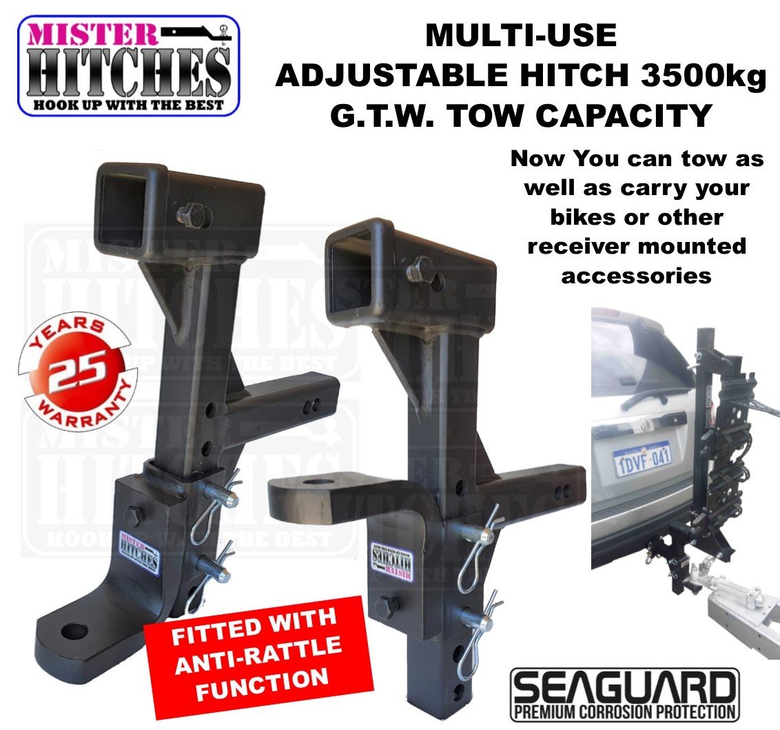 MISTER HITCHES Adjustable Multi-Use Ball Mount V2 – Mister Hitches