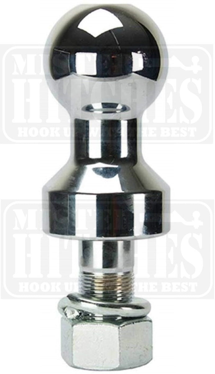 Tow Ball 4500kg, 70mm, Chrome, 32mm - 1-1/4" Shank dia., (MHTB70CB ...