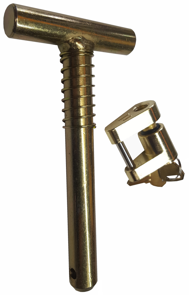 PIN & LOCK SUITS POLY BLOCK OFF ROAD COUPLING TREG STYLE – Mister Hitches