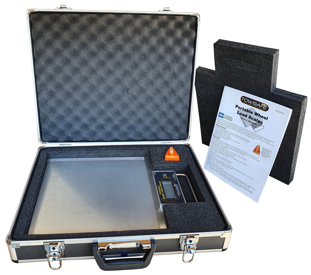 Aluminium - ABS storage case to suit TOWSAFE Portable Wheel Load Scale ...